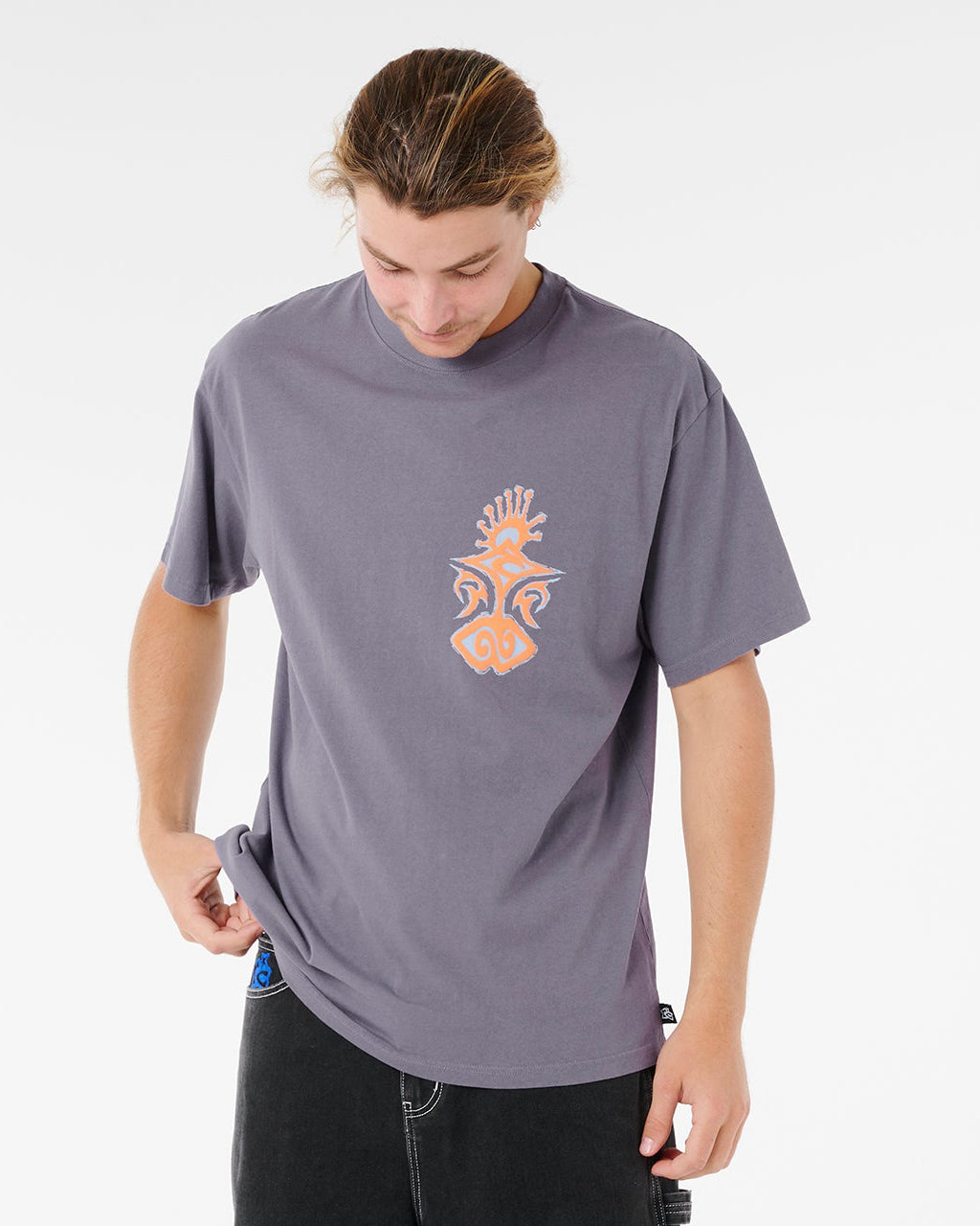 Rip Curl Raw Energy Tribal Stack Tee Smokey Grape