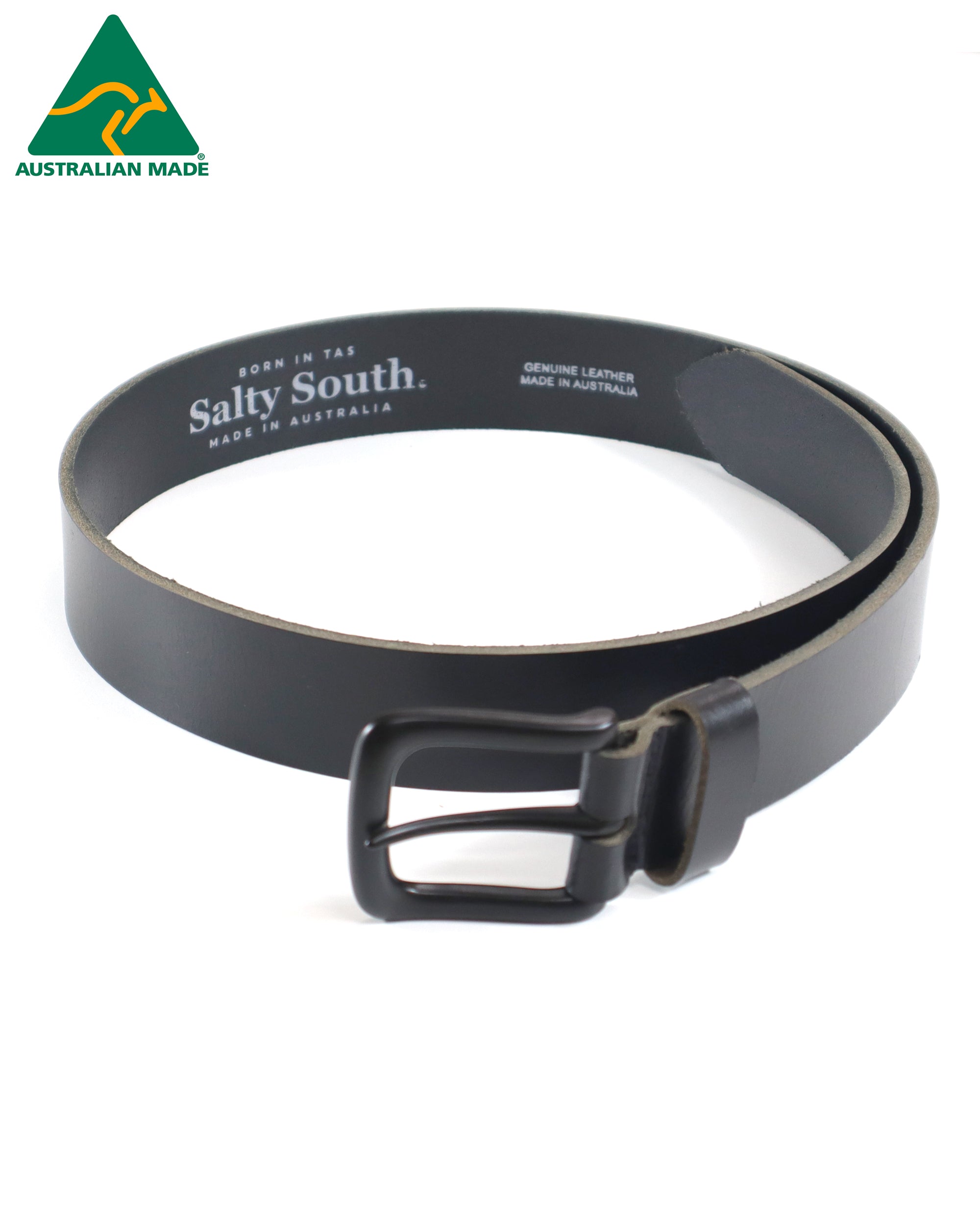 Salty South Leather Belt – BoardCollective