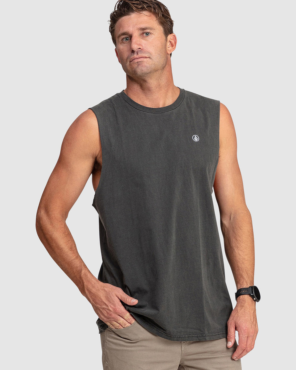Wash Muscle Tee – BoardCollective